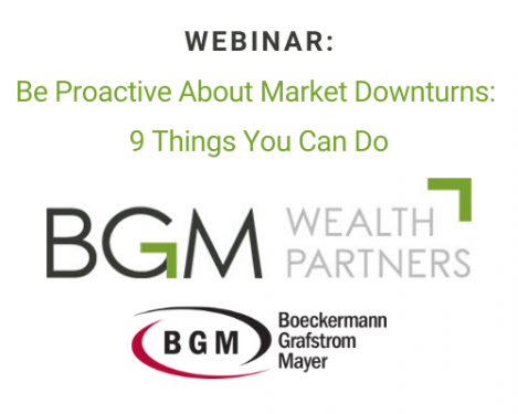 BGM Wealth Partners COVID-19 Webinar - Be Proactive About Market ...